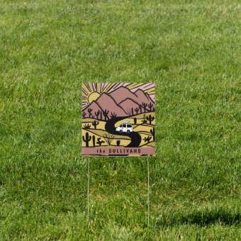 Vanlife Camper RVing CUSTOMIZED & SITE OCCUPIED Sign | Zazzle
