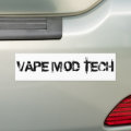 VAPE MOD TECH BUMPER STICKER | Zazzle