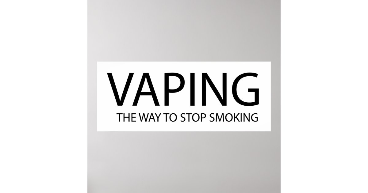 vaping poster | Zazzle