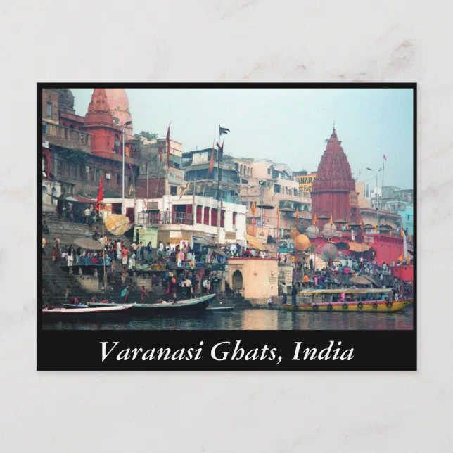 Varanasi Ghats Postcard | Zazzle