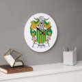 Varela Family Crest Large Clock | Zazzle