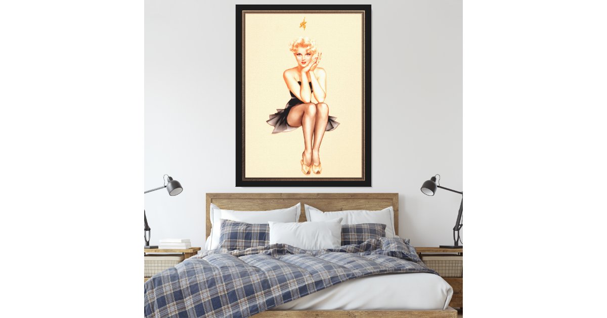 Varga Girl Cover Art By Alberto Vargas Canvas Print Zazzle