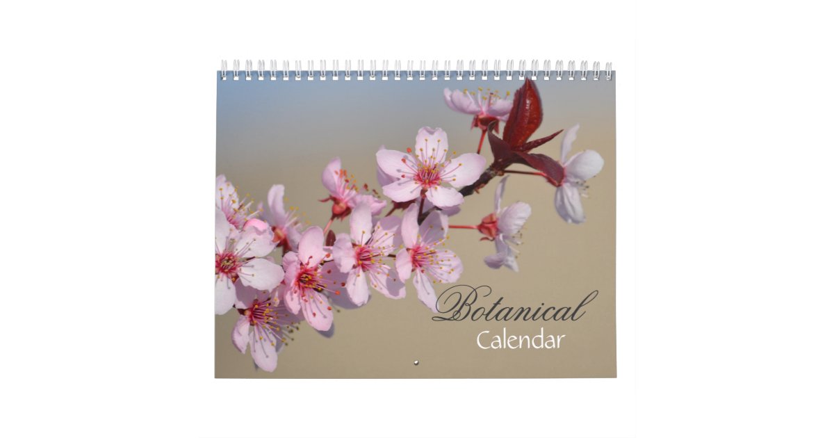Variety of Flowers Calendar | Zazzle