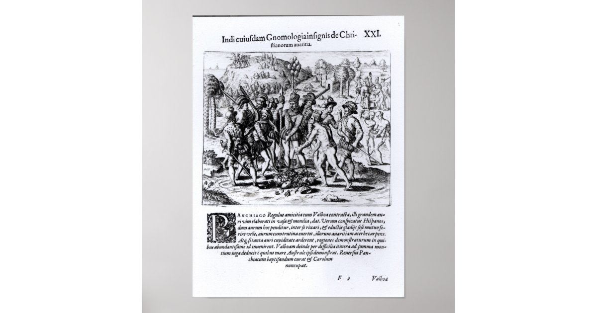 Vasco Nunez de Balboa Poster | Zazzle