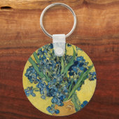 Vase with Irises by Van Gogh Keychain | Zazzle