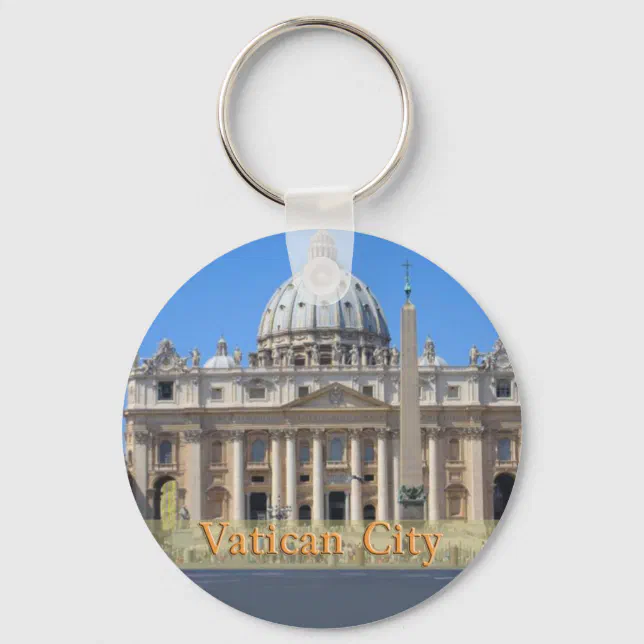 Vatican City Keychain | Zazzle