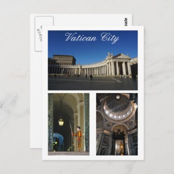 Vatican City Multi-view Postcard | Zazzle