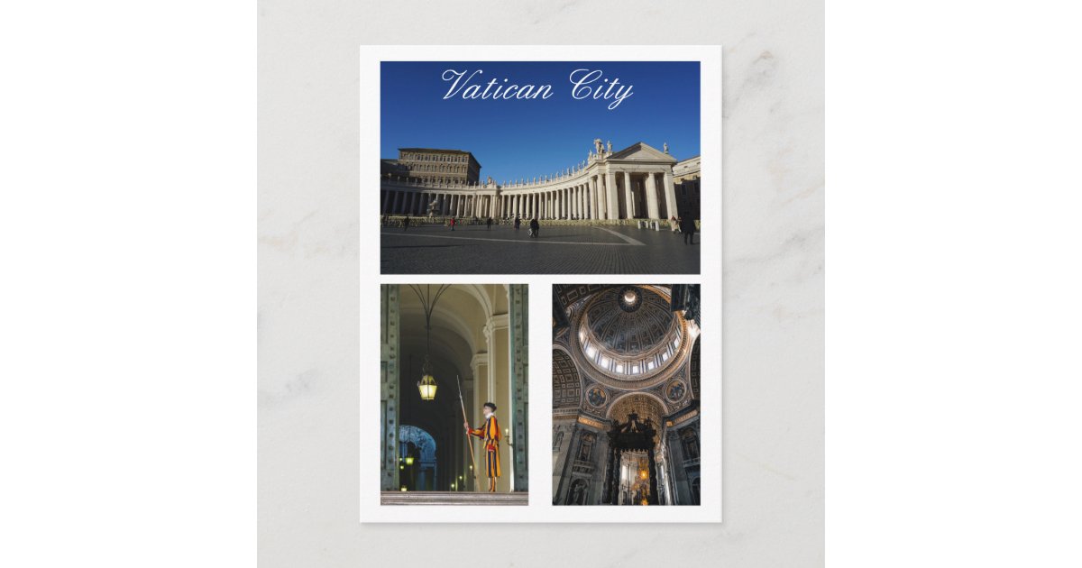Vatican City Multi-view Postcard | Zazzle