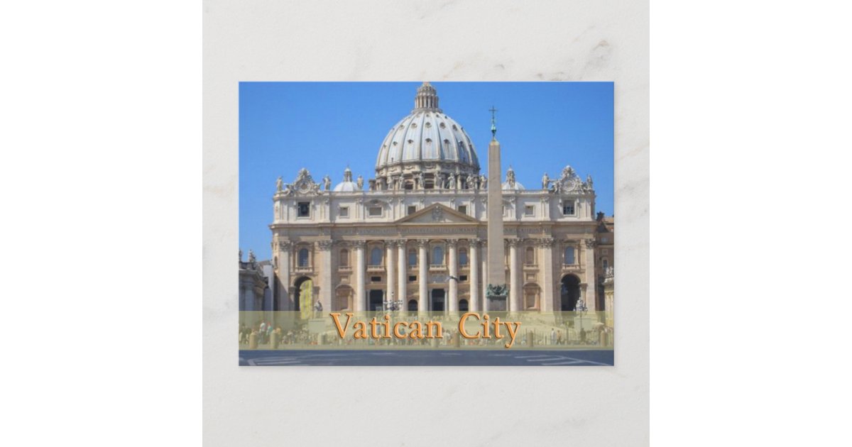 Vatican City Postcard | Zazzle