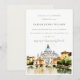 Vatican Dome Rome Italy Landscape Birthday Party Invitation | Zazzle