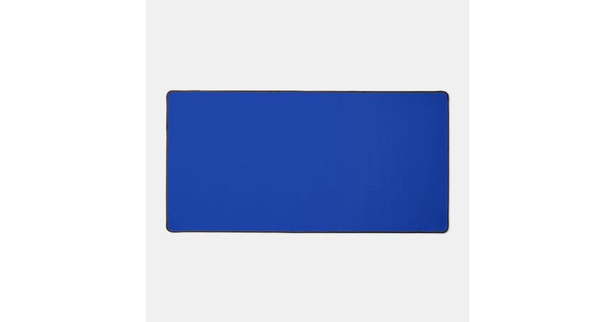 "VBRANT Blue" Desk Mat | Zazzle
