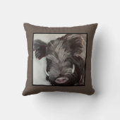 VCollierArt Original Hog Razorback Throw Pillow | Zazzle