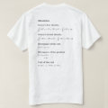Vector calculus shirt | Zazzle