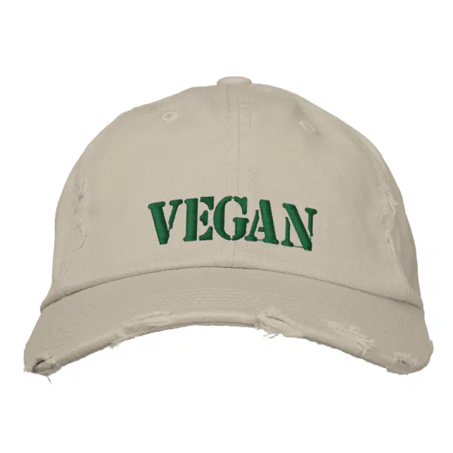 Vegan cap | Zazzle