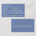 Vegan Restaurant Cards | Zazzle