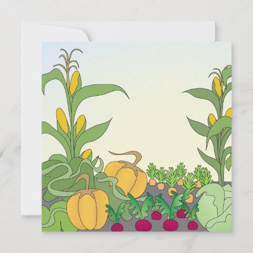 Vegetable Garden Invitation | Zazzle