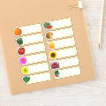 Vegetable Gardener Seed Saver Stickers | Zazzle