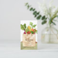 Vegetable Produce Farm Business Card | Zazzle