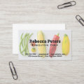 Vegetables | Fresh Produce Business Card | Zazzle