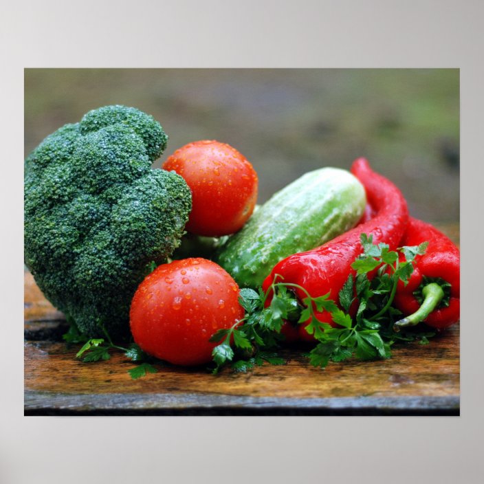 Vegetables Poster | Zazzle.com