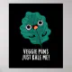 Veggie Puns Just Kale Me Funny Food Pun Dark BG Poster | Zazzle