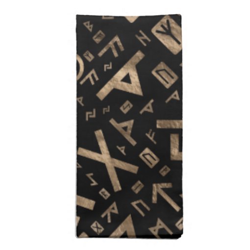 Vegvisir Tree of life Yggdrasil and Runes Cloth Napkin | Zazzle