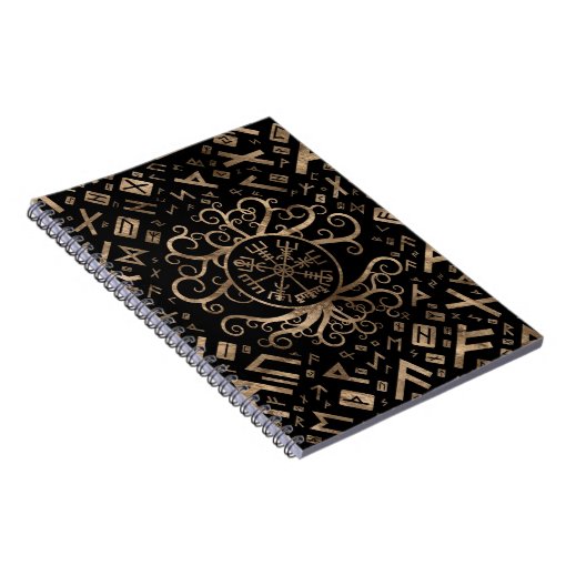 Vegvisir Tree of life Yggdrasil and Runes Notebook | Zazzle