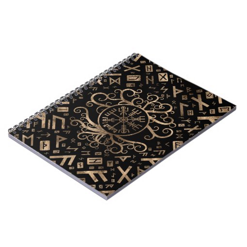Vegvisir Tree of life Yggdrasil and Runes Notebook | Zazzle