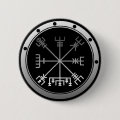Vegvisir Viking Compass Button | Zazzle