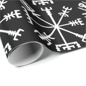 Vegvísir (Viking Compass) Wrapping Paper | Zazzle