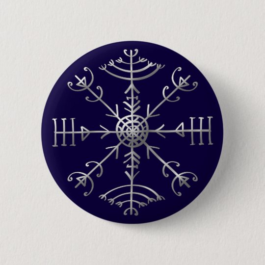 Veldismagn, Iceland, Protection, Rune, Magic Button | Zazzle.com