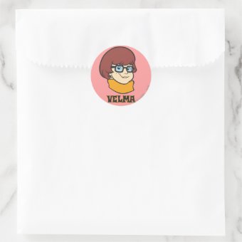 Velma Name Graphic Classic Round Sticker | Zazzle