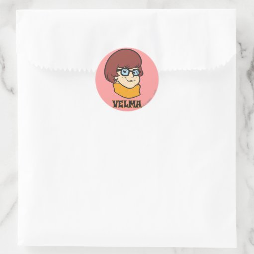 Velma Name Graphic Classic Round Sticker | Zazzle