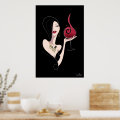 Velvet Poster Large | Zazzle