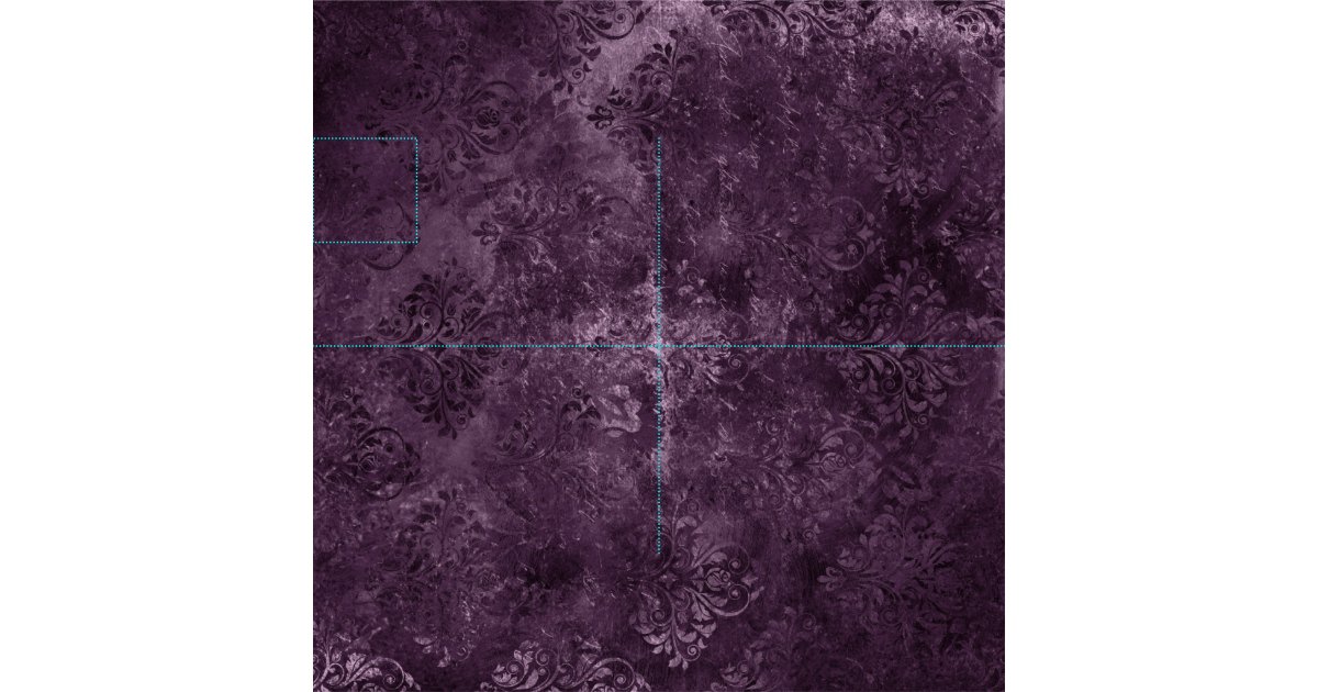 Velvety Wine Damask | Bordeaux Sangria Grunge Glam Fabric | Zazzle
