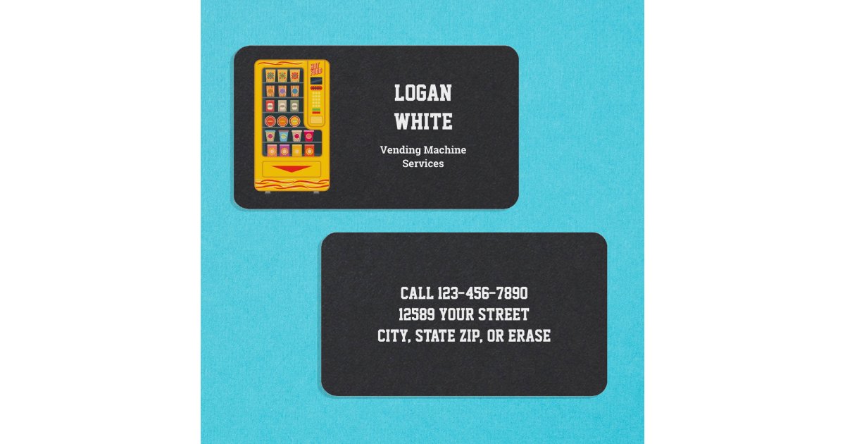 Vending Wholesale Business Card | Zazzle