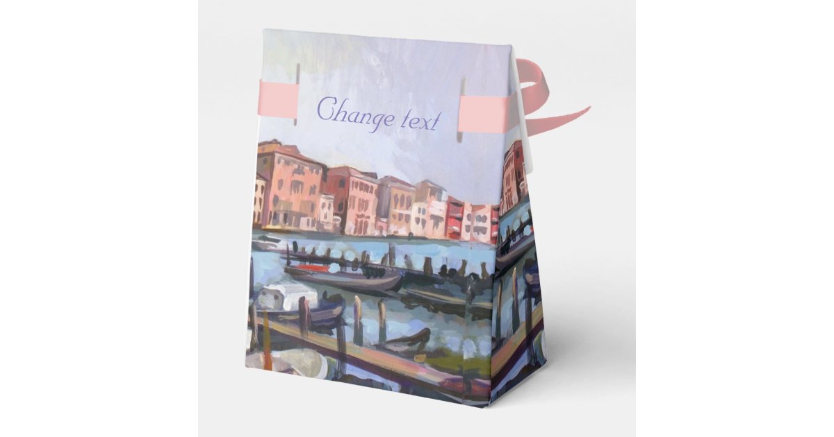 Venetian Grand Canal Favor Box | Zazzle