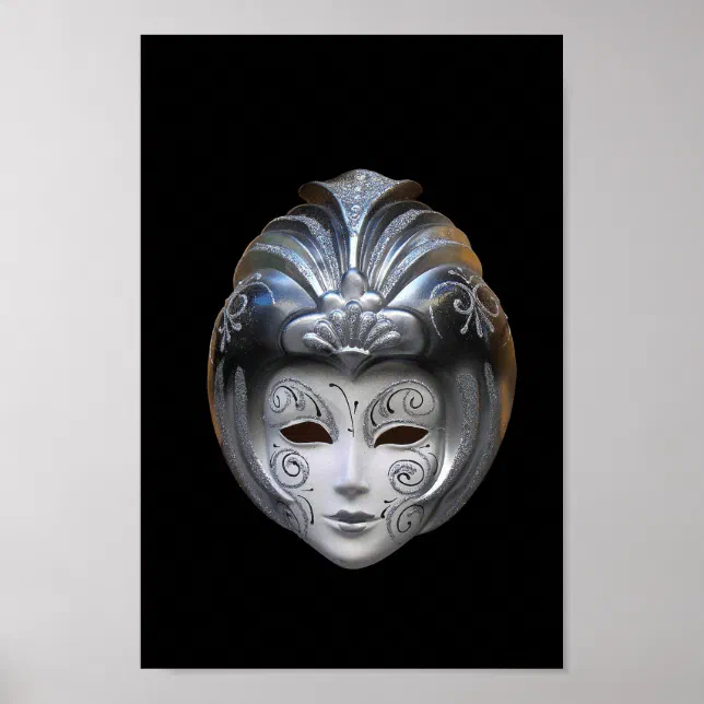 Venetian Masks Poster | Zazzle