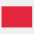 Venetian Red Color, Simply Elegant All-Occassion Wrapping Paper Sheets ...