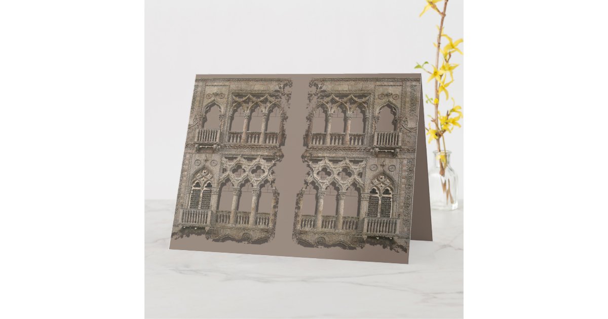 Venezia D'Oro Card | Zazzle