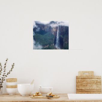 Venezuela, Angel Falls, Canaima National Park Poster | Zazzle