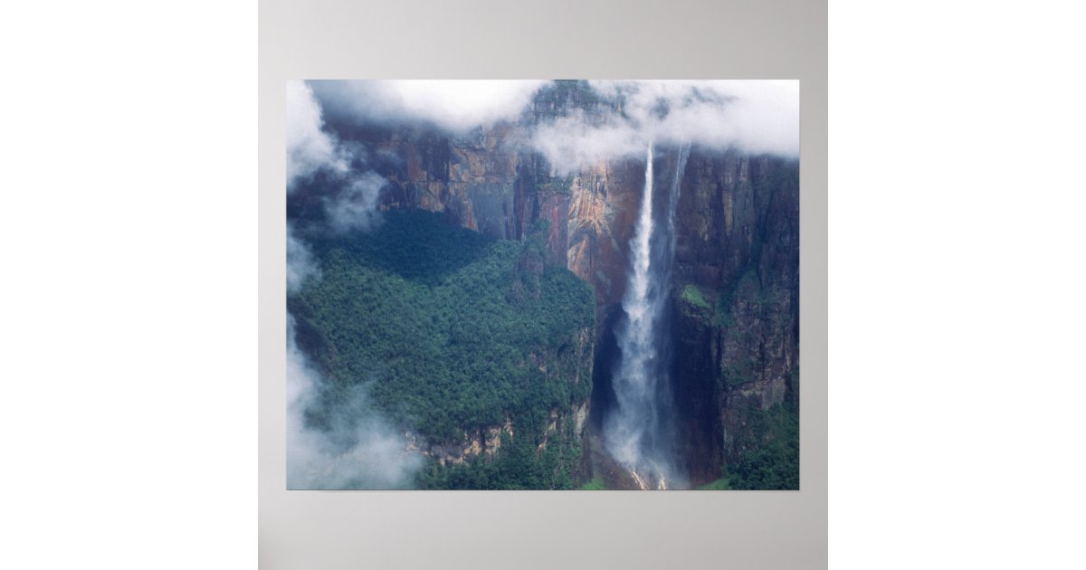 Venezuela, Angel Falls, Canaima National Park Poster | Zazzle