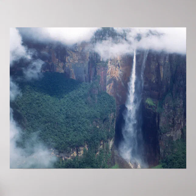 Venezuela, Angel Falls, Canaima National Park Poster | Zazzle