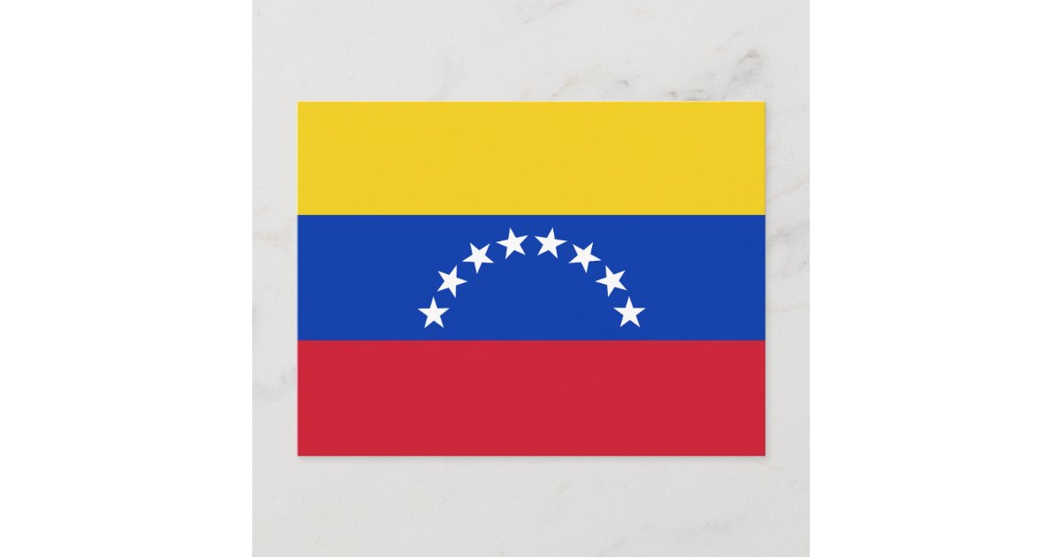 Venezuela Flag Postcard | Zazzle