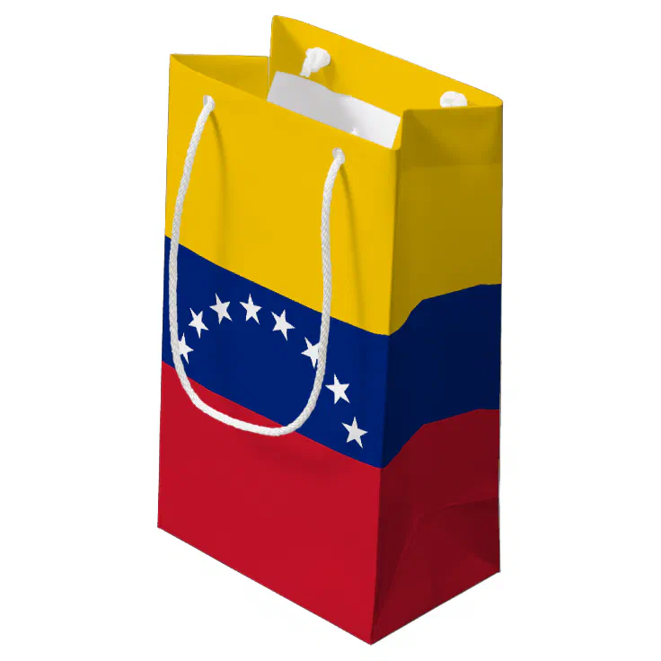 Venezuela Flag Small Gift Bag | Zazzle