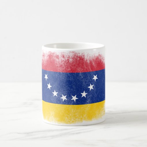 Venezuela Flag Souvenir - Distressed Venezuelan Coffee Mug | Zazzle
