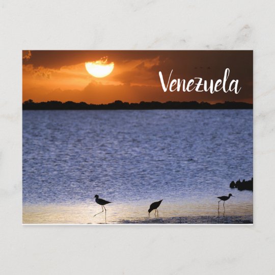 Venezuela Sunset Postcard | Zazzle.com