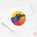 Venezuela Troupial Venezuelan National Animal Flag Classic Round ...