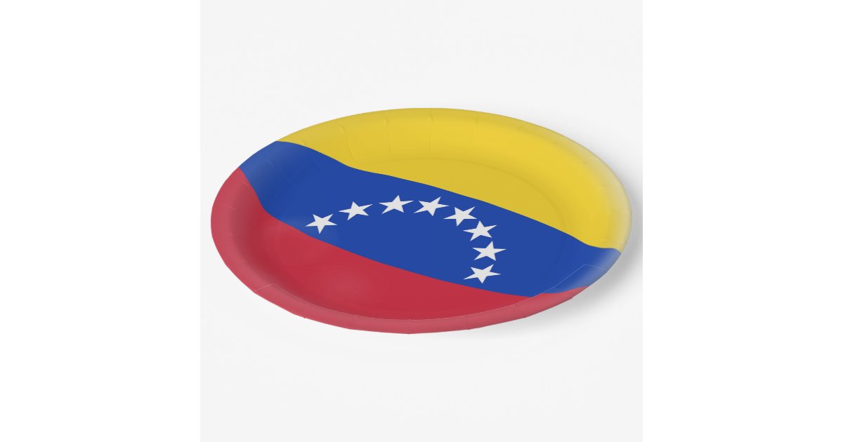 Venezuela Venezuelan Flag Paper Plates | Zazzle