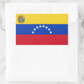 Venezuela/Venezuelan Flag Rectangular Sticker | Zazzle